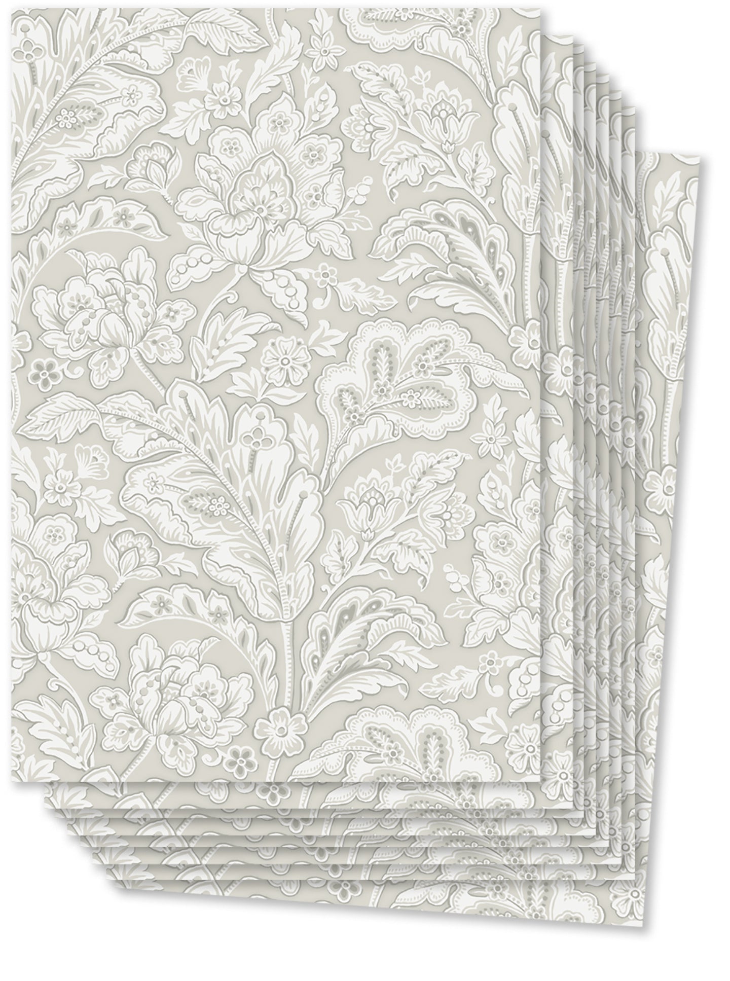 Light Damask Wallpaper Sheets – jcampbell.design